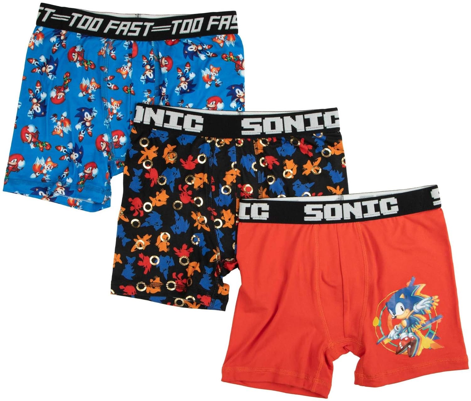 FREEGUN Boxer Briefs Men Sonic The Hedgehog Men's Clothing Underwear ...