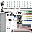 Amazon.com: WWZMDiB 438 Pcs Electronics Breadboard Kit Beginner Starter Kit Compatible with ...