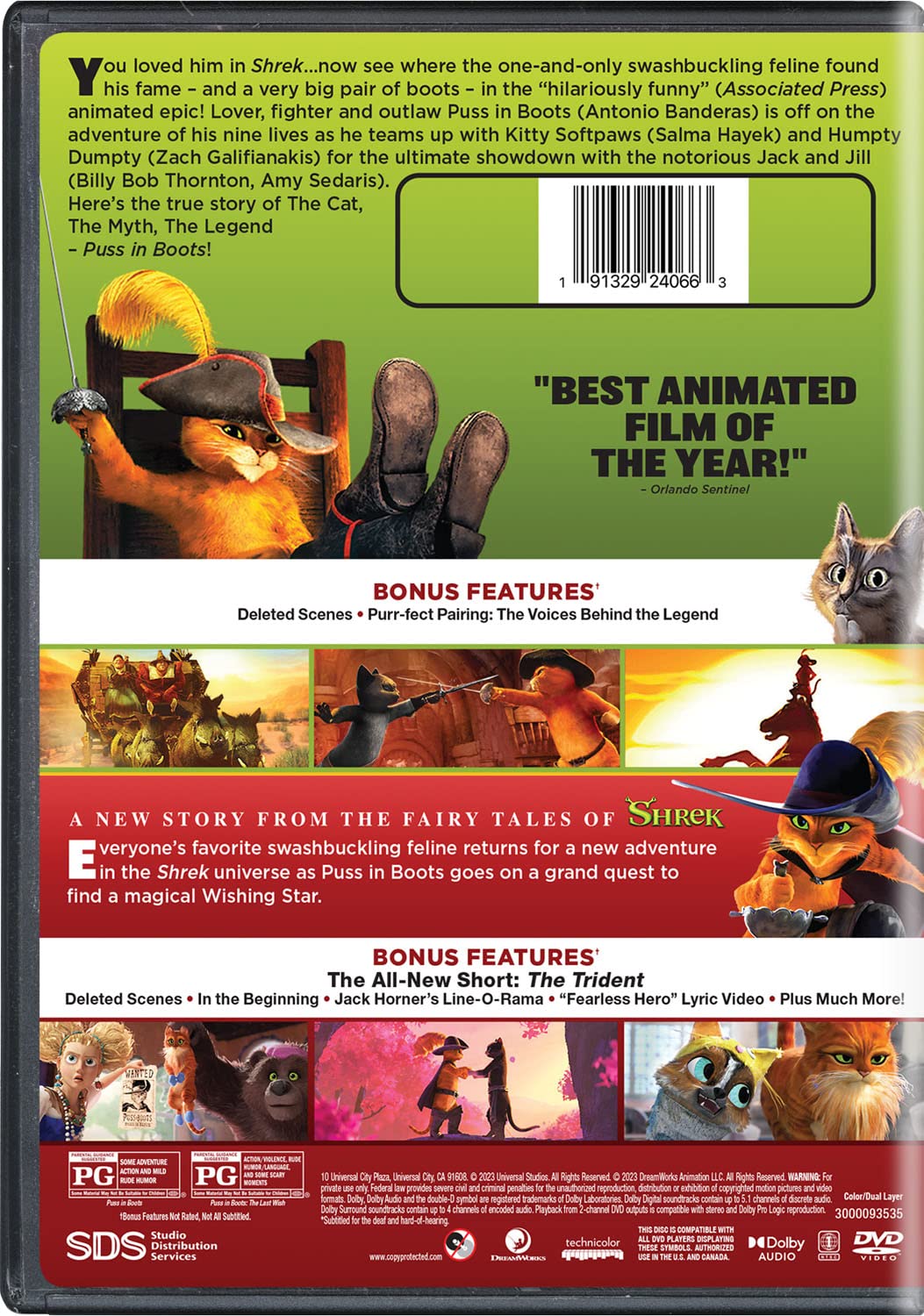 Mua Puss in Boots 2-Movie Collection (DVD) Puss in Boots 2-Movie Collection (DVD) DVD Blu-ray ...