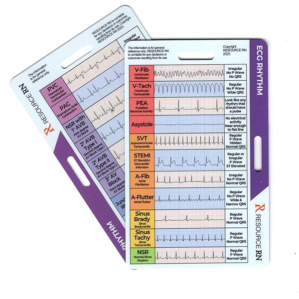 Nurse Reference Card Heart Sounds Badge Reference Card - Vertical ...