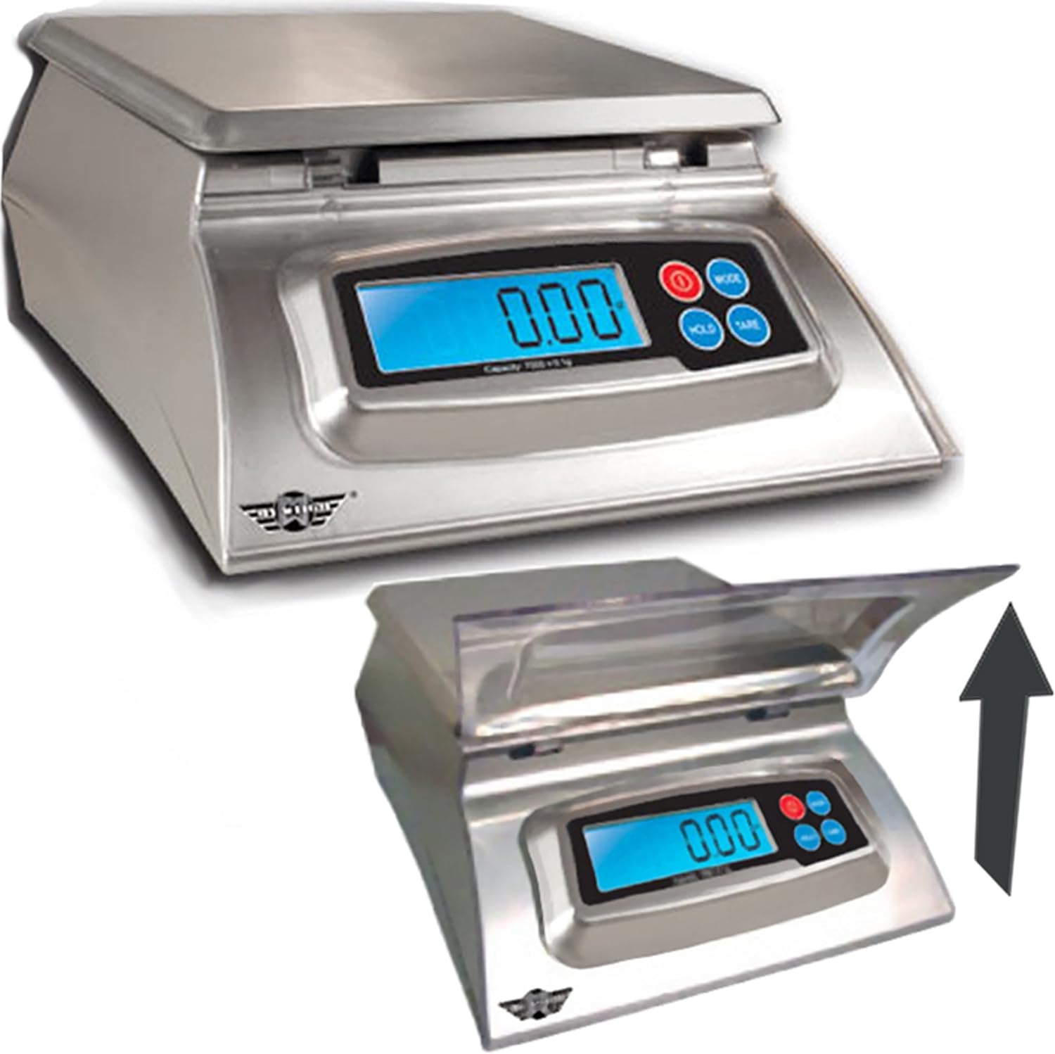 MYWEIGH - Balance Electronique 7 kg / 1 g - Piles - Plateau inox ...