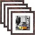 Amazon.com - Picrit 12x12 Picture Frame Set of 4, Made of High Definition Real Glass, Display ...