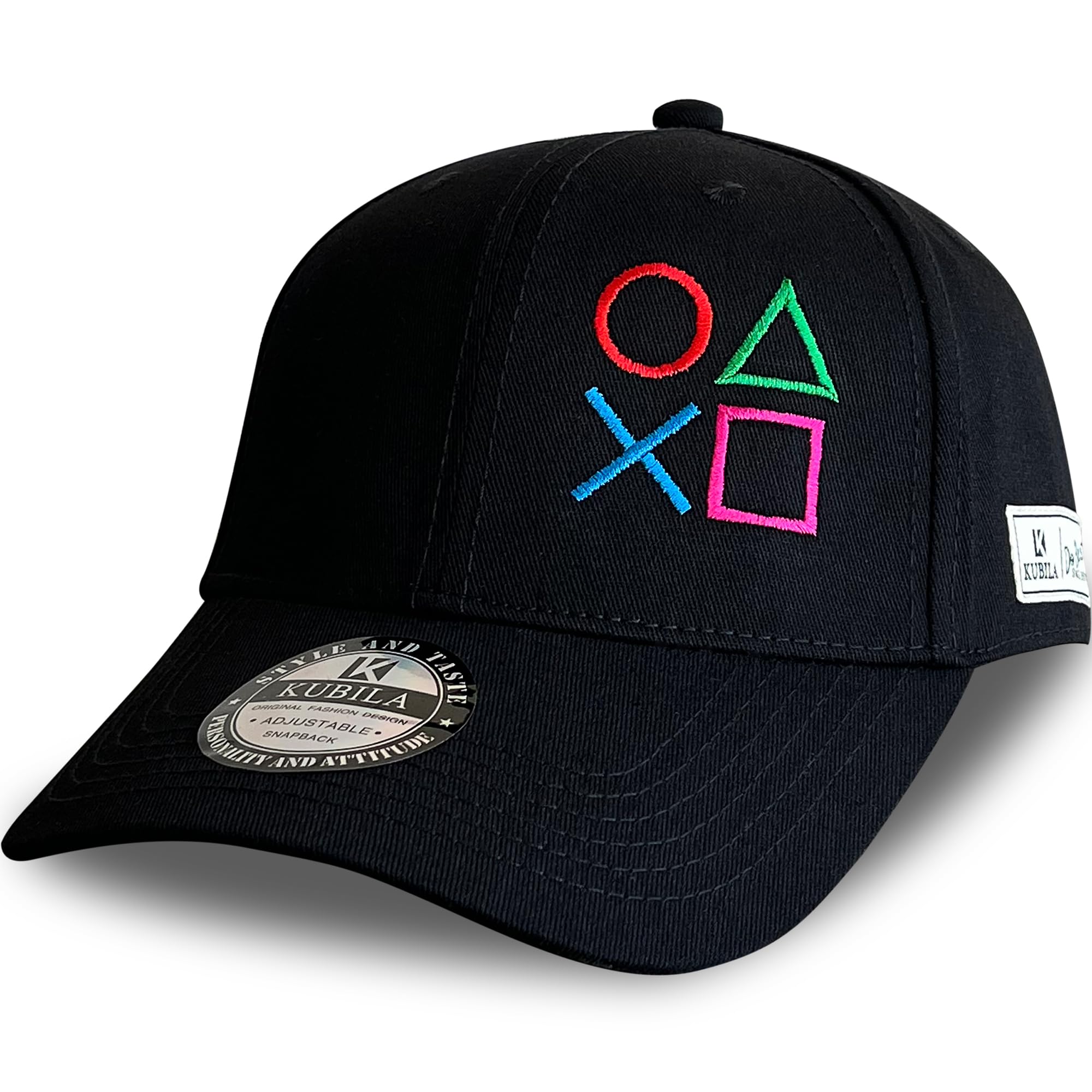 Mua KUBILA Gaming Hats for Men Women Black,Games Hat Joypad Square ...