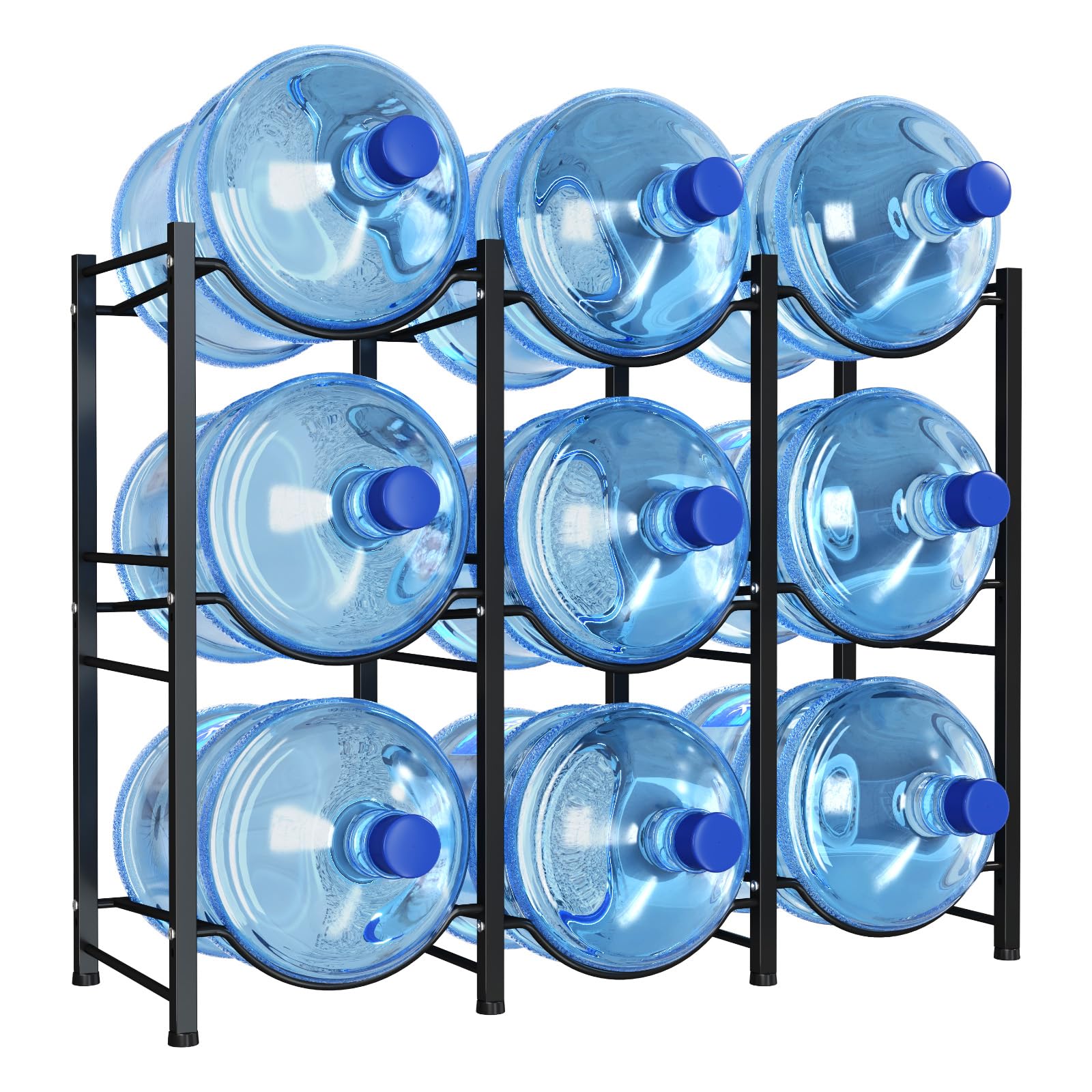 Lifewit 5 Gallon Water Jug Holder, 3 Tier Water Bottle Stand, Heavy ...