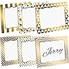 Pajean 240 Pcs Gold Name Tags Self Adhesive Gift Tags Gold Sticky ...