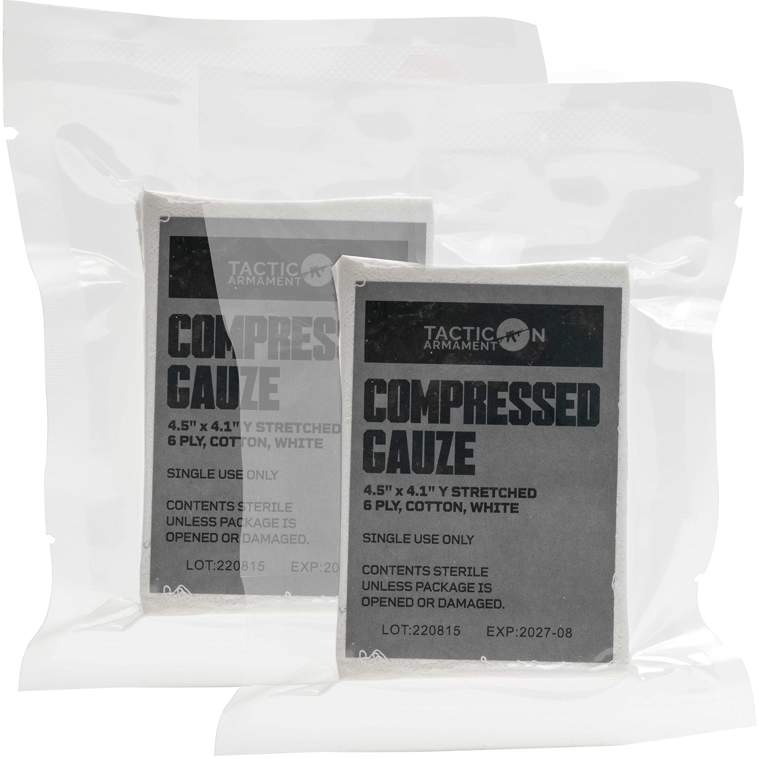 Mua Tacticon Compressed Sterile Gauze 4.5" x 4.1 Yards, 6-Ply | Combat ...