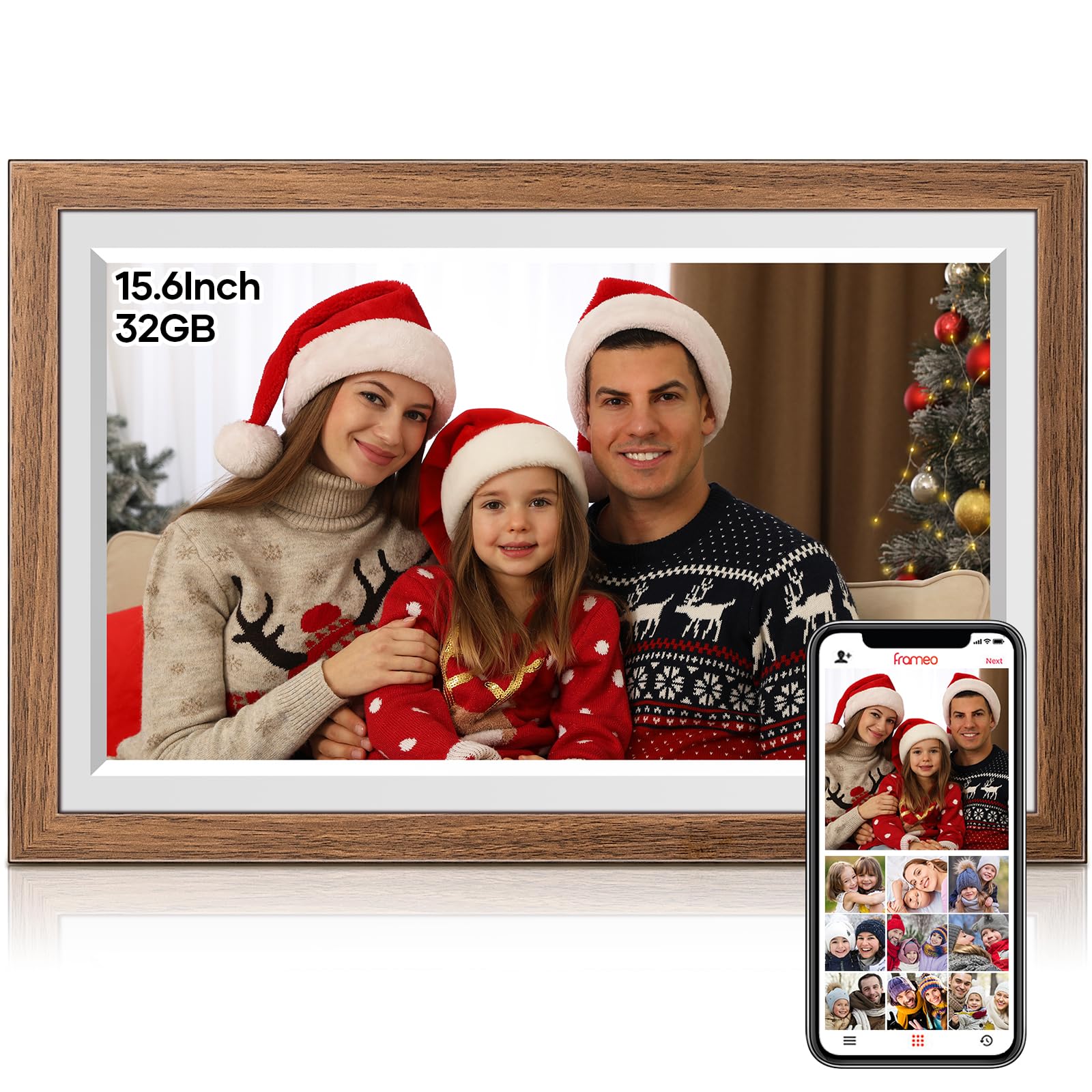 WiFi Digital Picture Frame 10.1 Inch Smart Digital Photo Frame with IPS ...