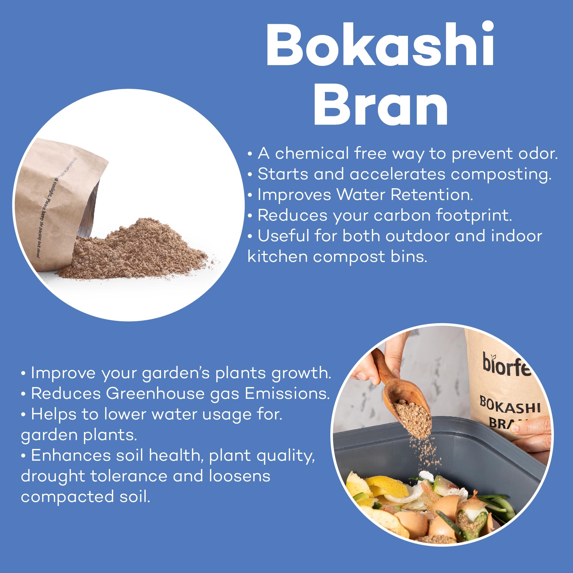 Mua Biorfe Bokashi Compost Starter Kit 2 Bucket All Seasons Bokashi ...