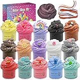Amazon.com: sloueasy 15 Pack Butter Slime Kit, with Mint Slime ...