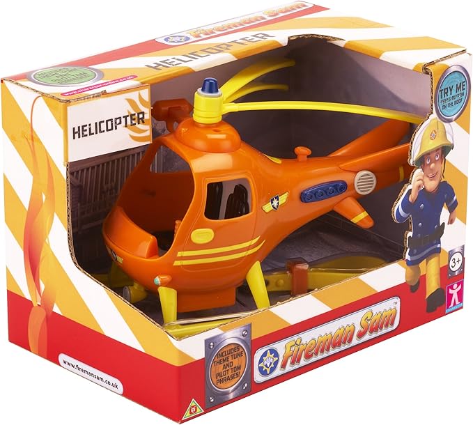 Fireman Sam Helicopter Vehicle: Amazon.co.uk: Toys & Games