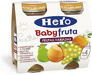 Hero Baby Bebida Infantil de Frutas Variadas para Bebés a partir de 4 ...