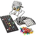 Amazon.com : Deluxe Bingo Game - Bingo Set with 300 Game Chips, 50 ...