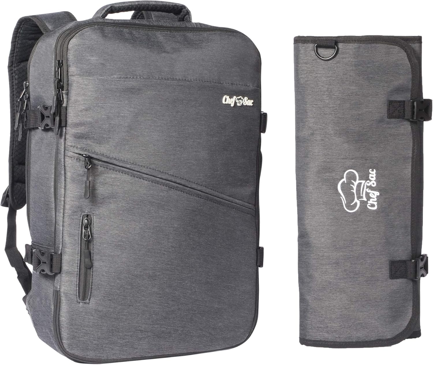 Amazon.com: Chef Sac Chef Knife Backpack Set with 10-Pack Knife Guards ...