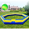 Amazon.com: WARSUN 20Ft Gaga Ball Pit with Gaga Ball, Portable Gaga ...