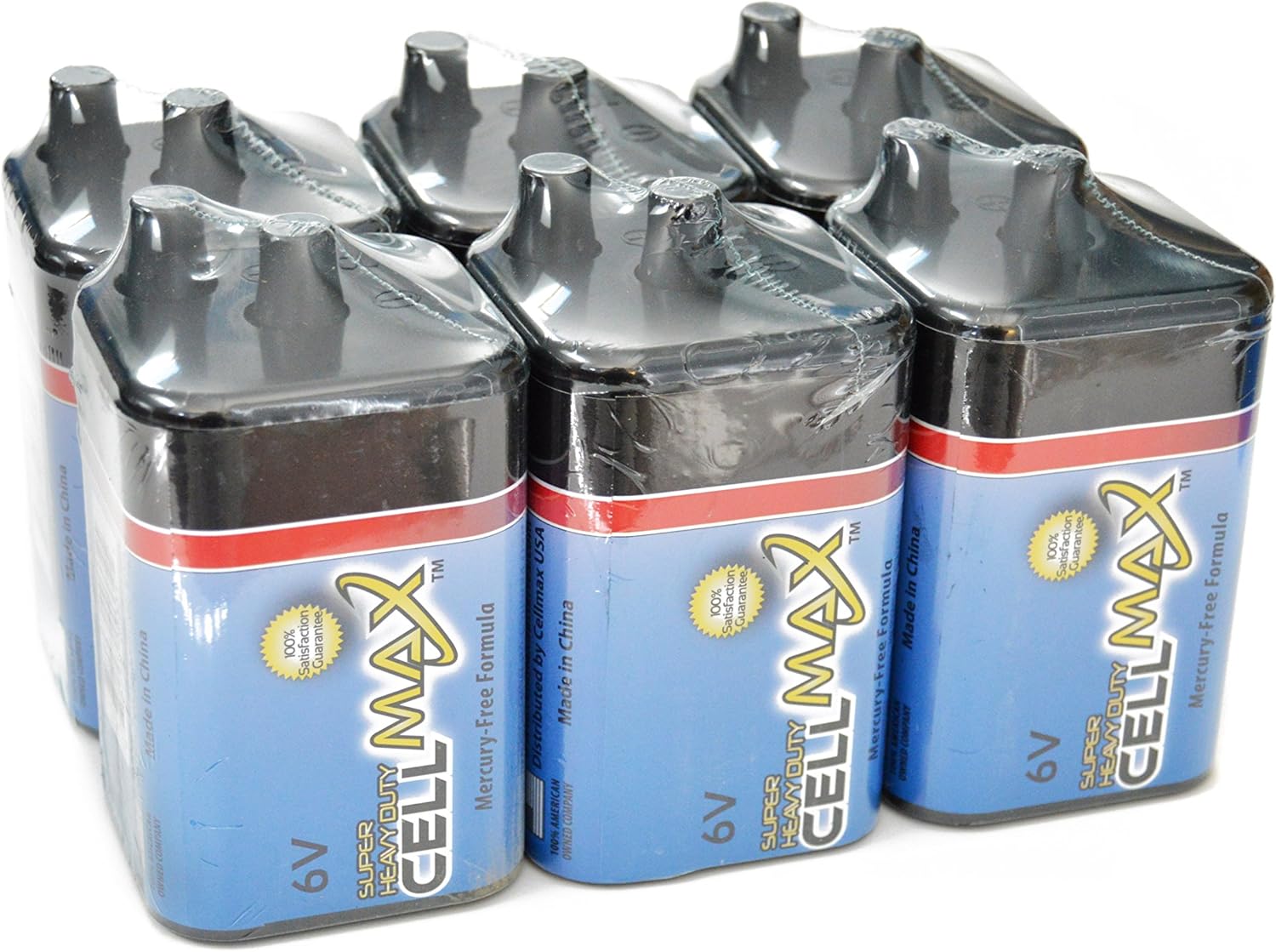 CellMax CM-4R25-SP1 - (6) Lantern Super Heavy Duty 6-Volt Batteries (6 ...