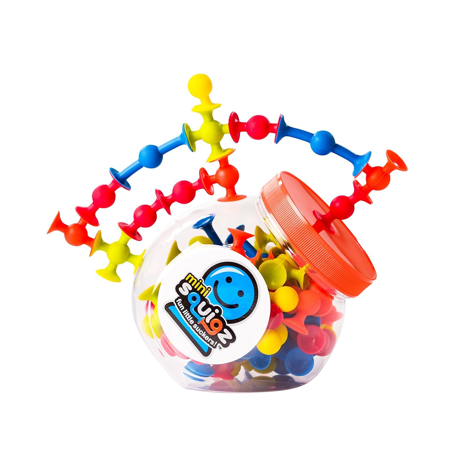 Buy Fat Brain Toys Mini Squigz Toys, Multi Color Online at Low Prices ...