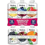 Amazon.com : Noka Superfood Smoothie Pouches (Variety) 6 Pack, with ...