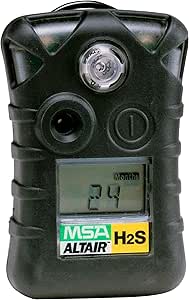 MSA 10071340 Single Gas Hydrogen sulfide H2S L10 H200 ALTAIR Detector ...