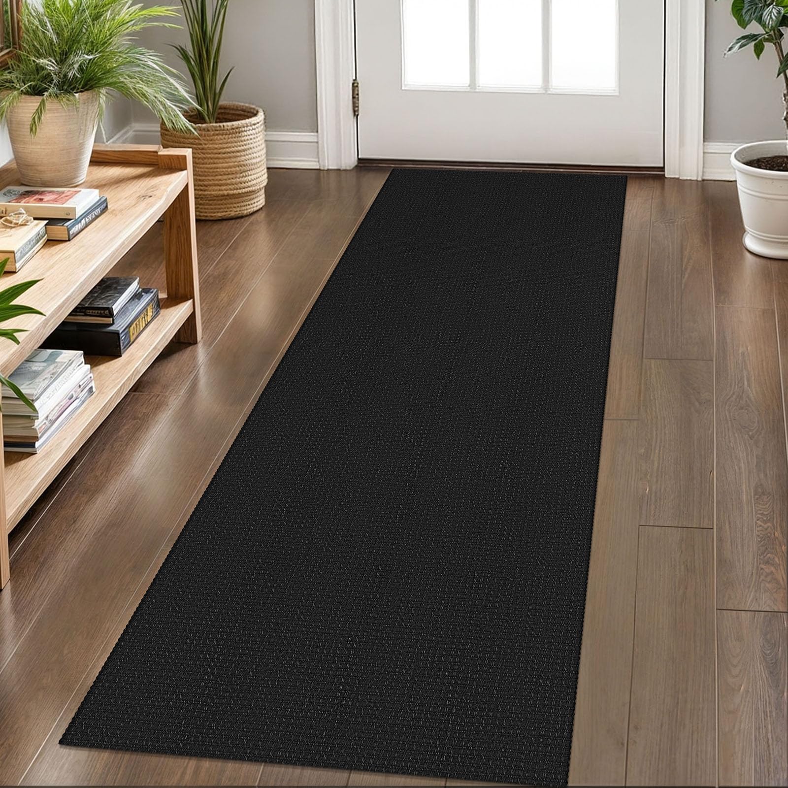 KOZYFLY Boho Runners for Hallways 2x6 ft Washable Hall Carpet Runner Rubber Backed Kitchen Rug ...