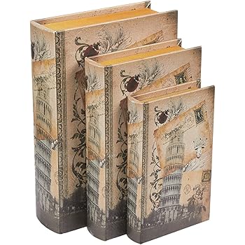 Amazon.com: Medieval Fairy Secret Storage Book Box Stash Box Faux ...