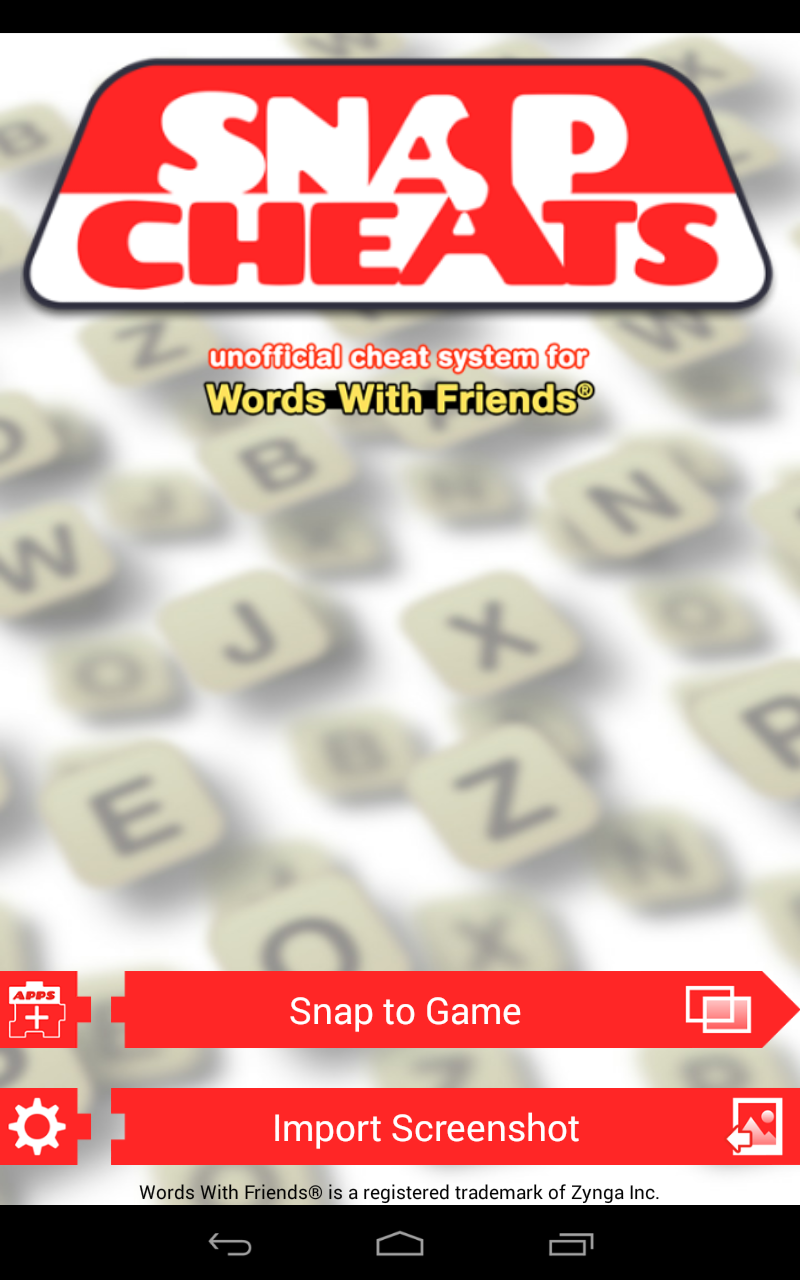 Snap Cheats: Words with Friends:Amazon.co.uk:Appstore for Android