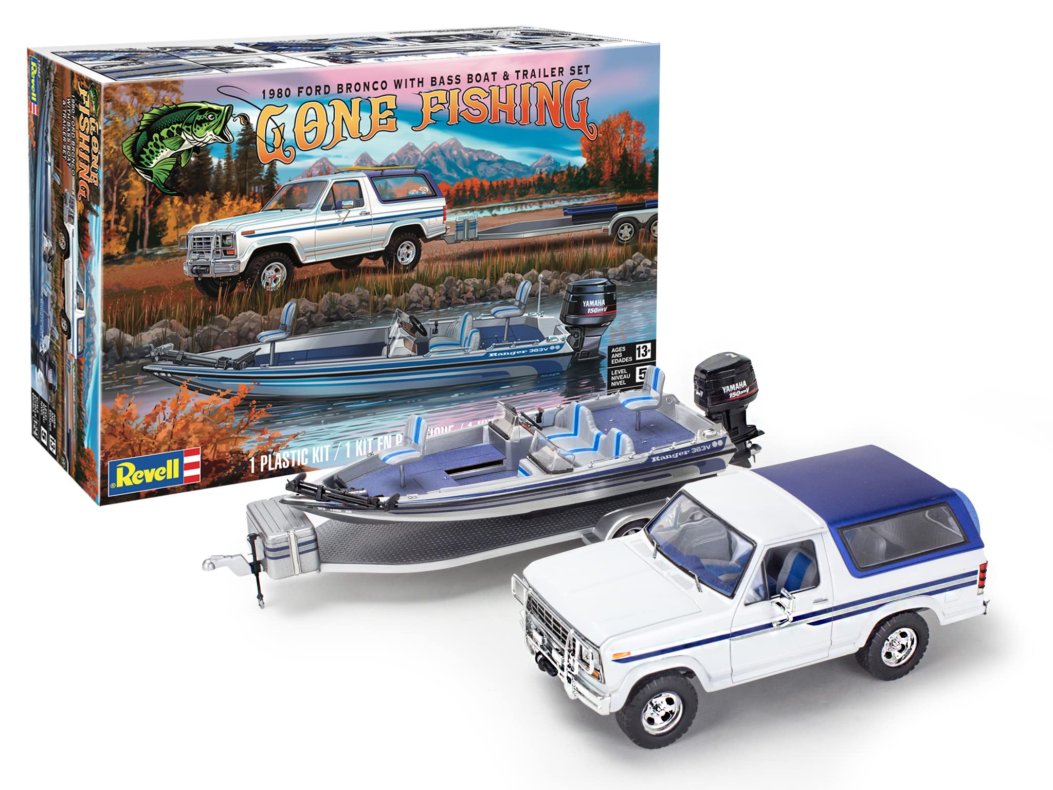 Mua Revell 17242 '80 Ford Bronco w/Bass Boat & Trailer 1:24 scale 157 ...