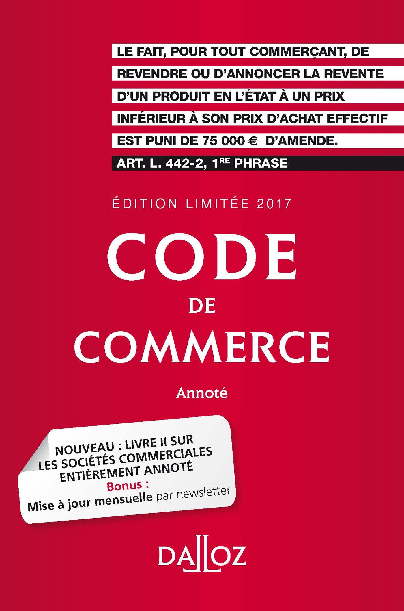 code de commerce algérie