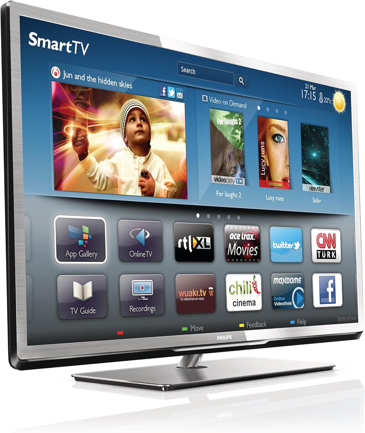 Philips 5000 series Smart LED TV 40PFL5507M - LED TVs: Amazon.co.uk ...