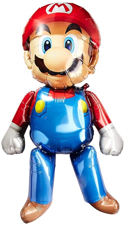 Burton & 60" Mario Brothers Airwalker Balloon: Amazon.in: Home & Kitchen
