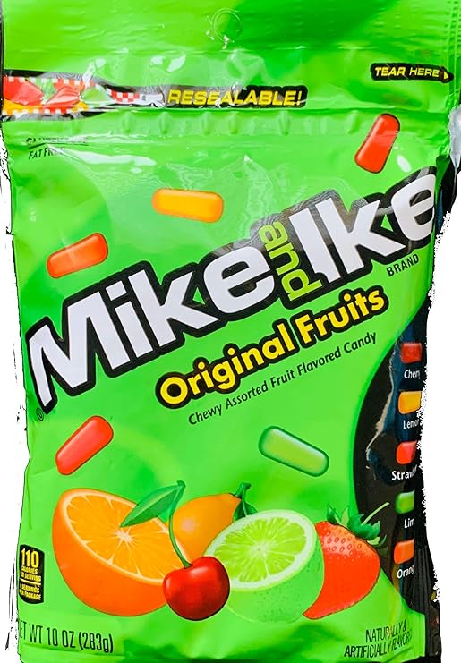 Amazon.com : NEW Mike And Ike Original Fruits & 10 Flavor Mega Mix- 10 ...