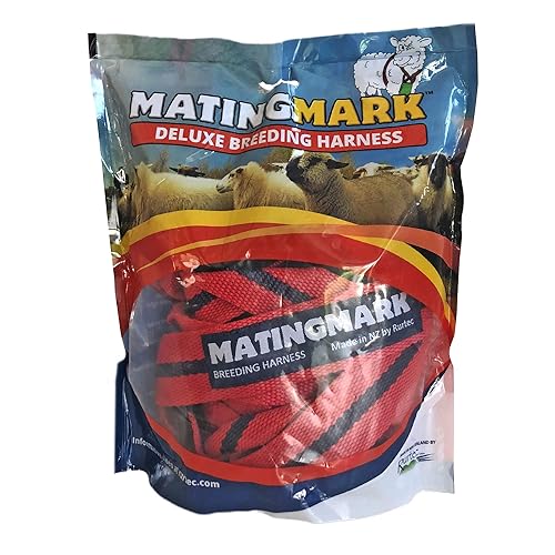 MATINGMARK Deluxe Breeding Harness for Sheep & Goats by Rurtec, Made in ...