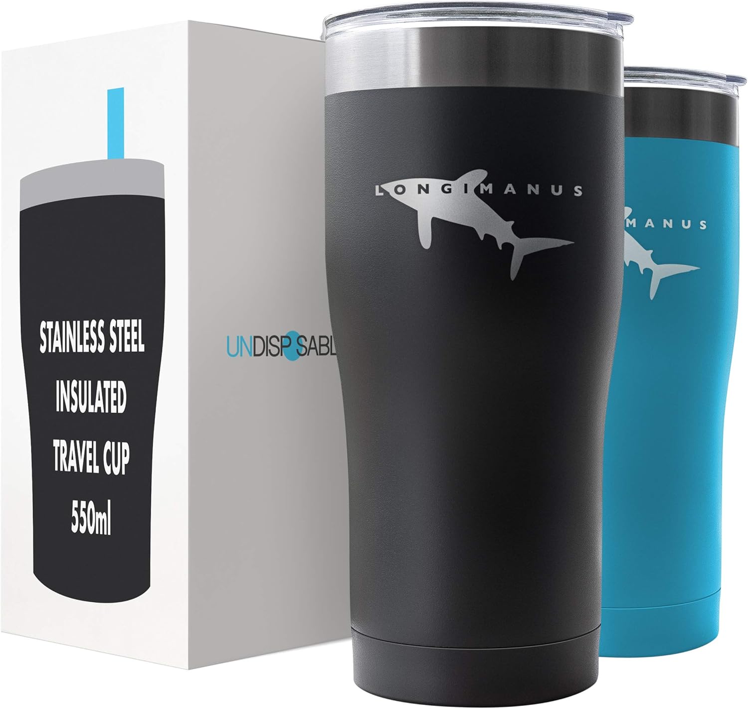 LONGIMANUS 2.0 Coffee Tea Water Travel Mug 16oz – FINANCES Ocean ...