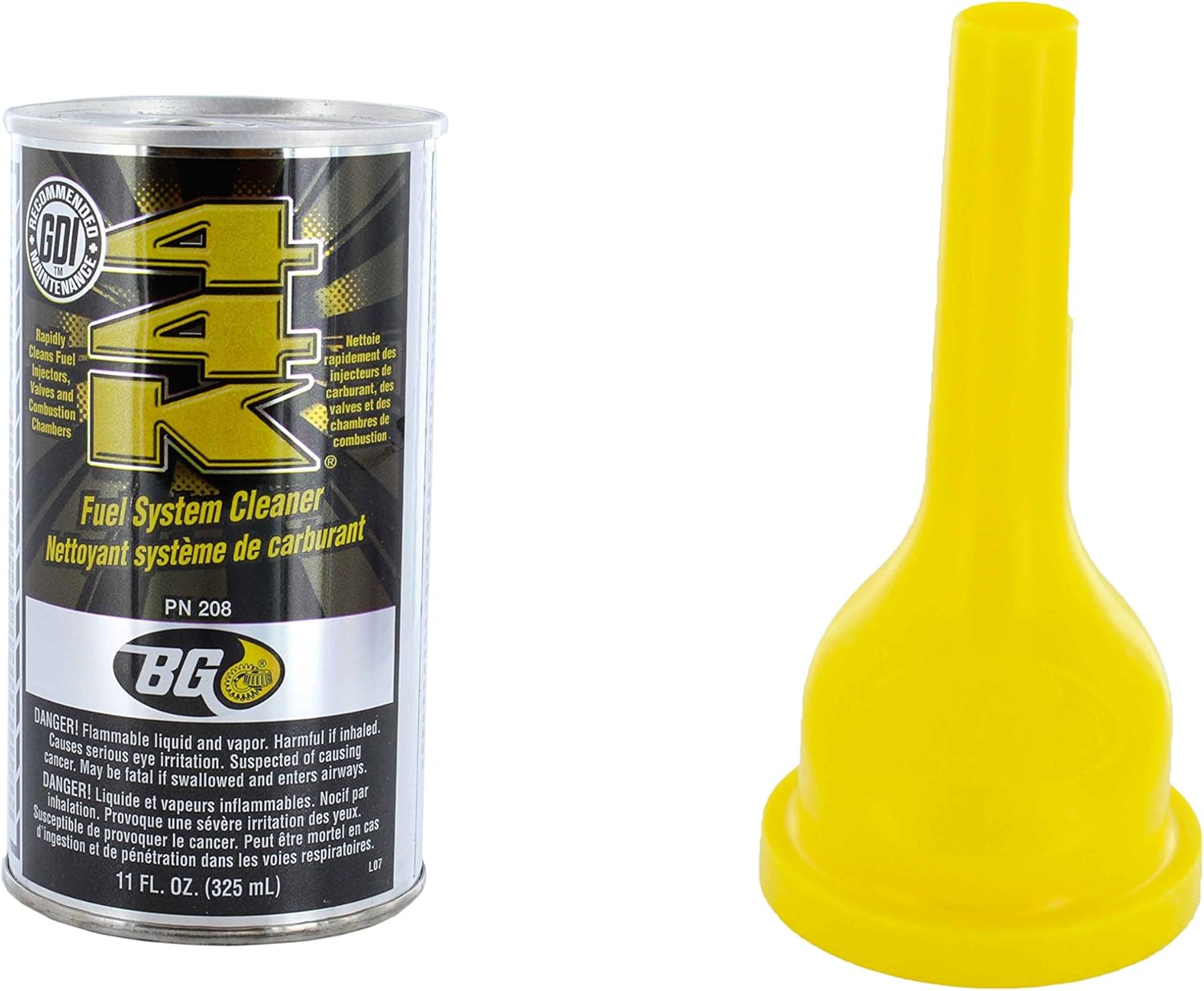 Bg 44k Bg44k Fuel System Cleaner Power Enhancer 1 Can with Funnel As ...