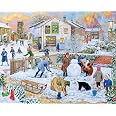 Amazon.com: White Mountain Puzzles - Winter Games - 1000 Piece Jigsaw ...