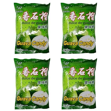 Amazon.com : Soeos Guava Candy, Guava Hard Candy, Japanese Guava Candy ...