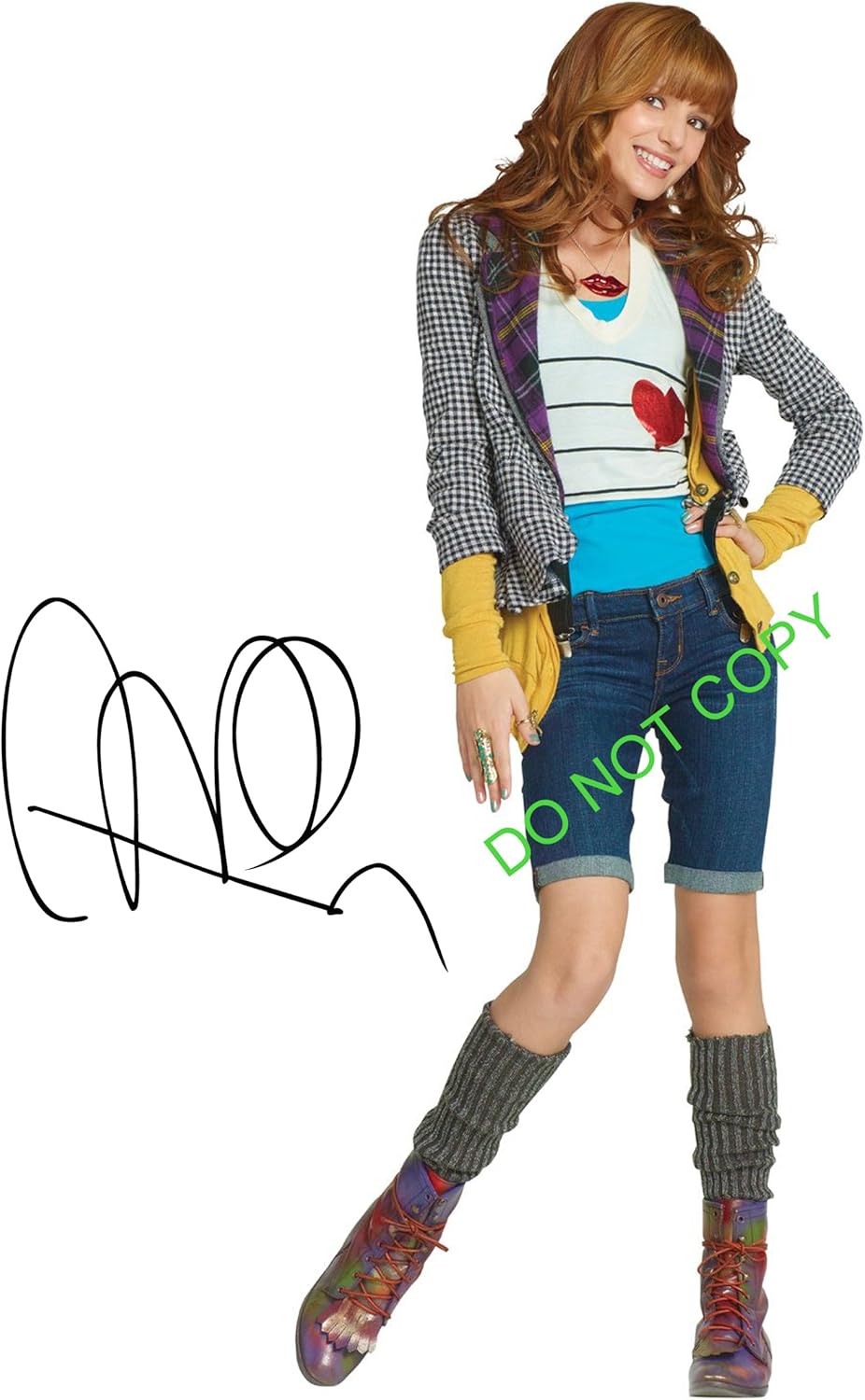 Bella Thorne as CeCe Jones reprint signed photo RP #1 Shake It Up at ...