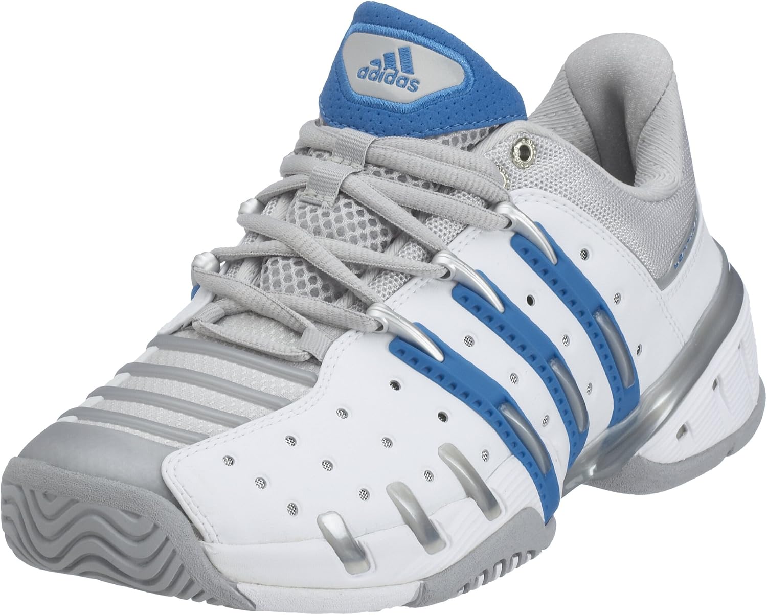 Adidas BARRICADE IV, Herren Tennis Sportschuh, (UK 6 1/2, ), 40, Weiss ...