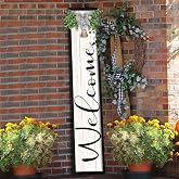 Amazon.com : flowtorely Outdoor Welcome Sign for Front Porch Standing ...