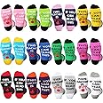 Amazon.com: 12 Pairs Funny Teacher Socks Appreciation Gifts for Women ...