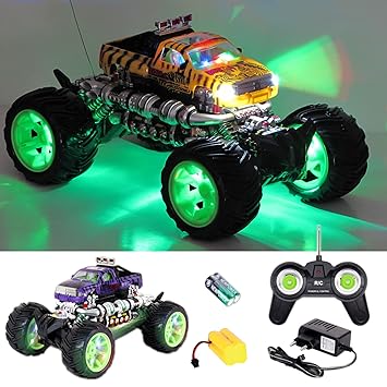 Diawell RC Ferngesteuertes Geländerwagen Auto Monster Truck Leutende ...