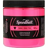 Amazon.com: Speedball Fabric Screen Printing Ink, 8-Ounce, White