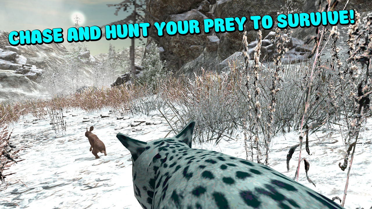 Wild Snow Leopard Survival Simulator 3D:Amazon.fr:Appstore for Android