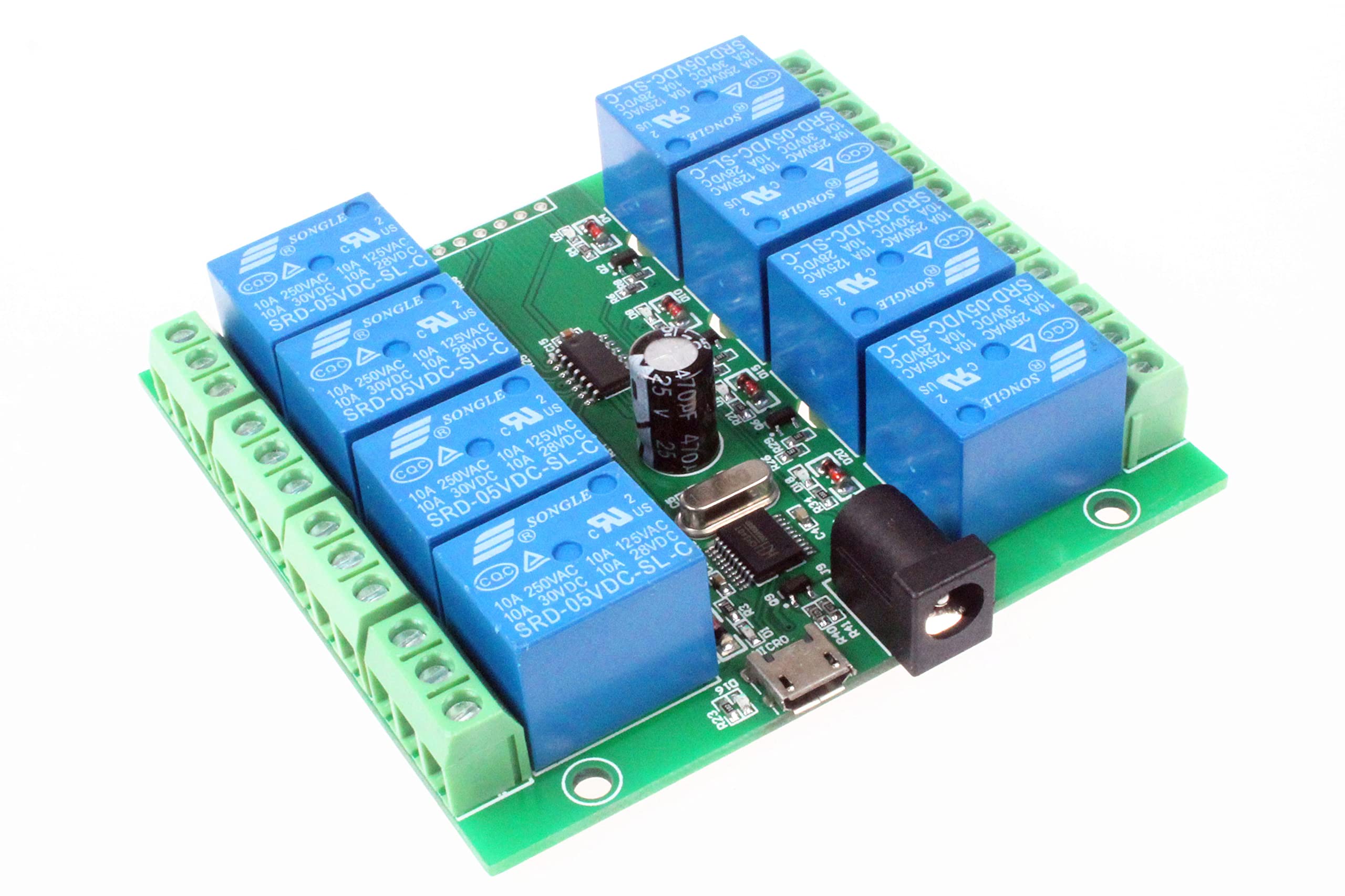 Mua NOYITO 8-Channel Micro USB Relay Module USB Smart Control Switch ...