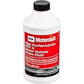Amazon.com: Ford Genuine Fluid PM-20 DOT-4 LV High Performance Motor Vehicle Brake Fluid - 16 oz.