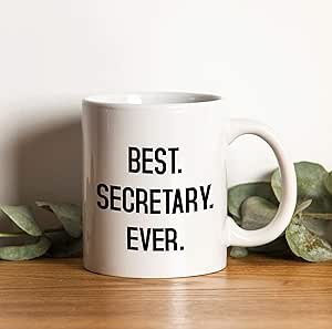 Best Secretary Ever Mug, Secretary Mug, Secretary Gift, Gift for ...