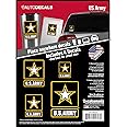 Amazon.com: Officially Licensed U.S. Army Decals - 4 Piece US Army ...