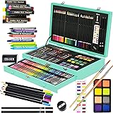 Amazon.com : 168 Piece Art Set,Painting & Drawing Supplies Kit with ...