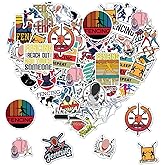 Amazon.com: 50 Pack Pcs Archery Stickers for Water Bottles Waterproof ...