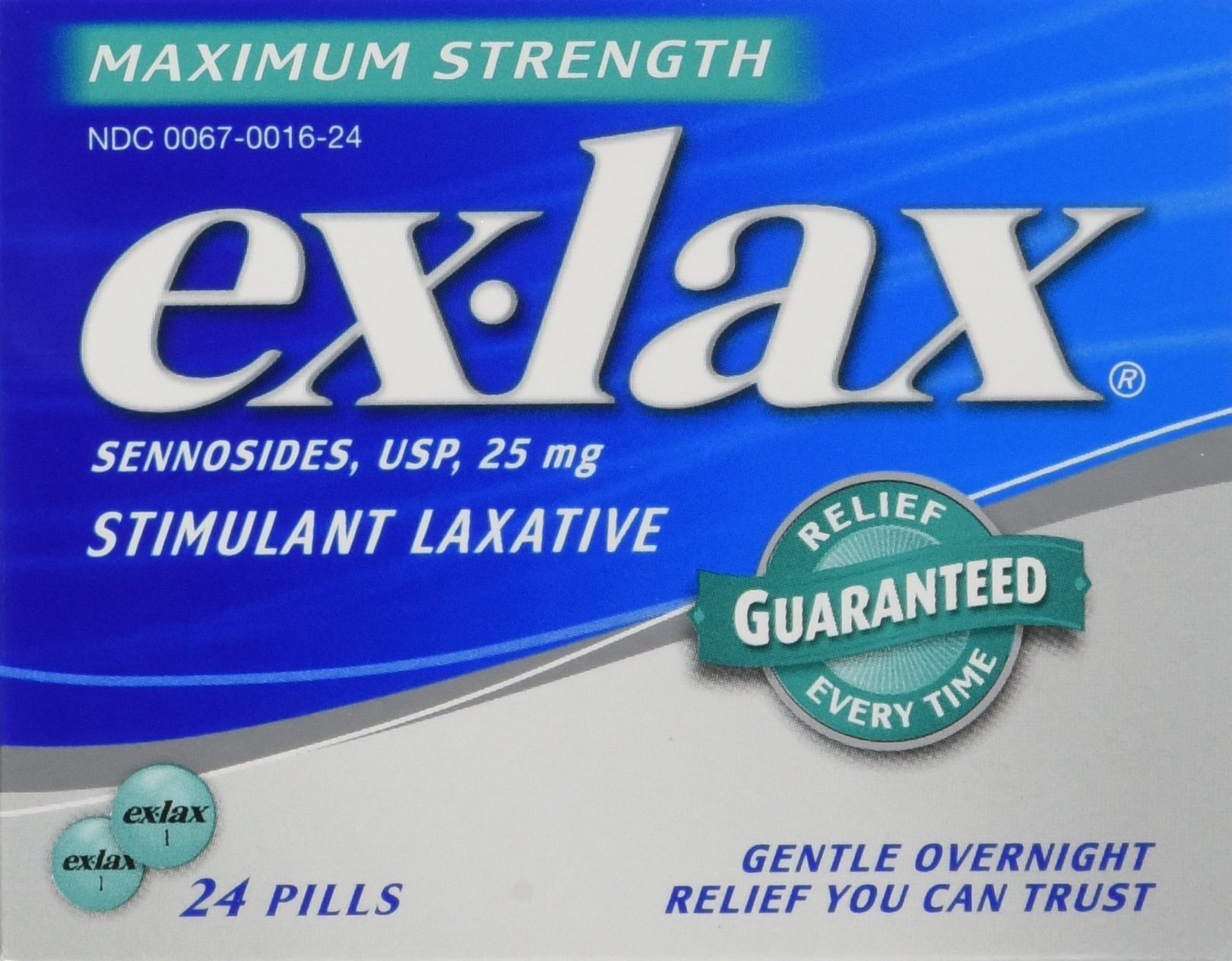 Amazon.com : Ex-Lax Stimulant Laxative, 24ct : Grocery & Gourmet Food