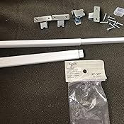 Amazon.com: Kirsch 8-12" 11/16" Flat Sash Curtain Rod: Home & Kitchen